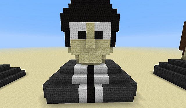 The Beatles Busts Minecraft Map