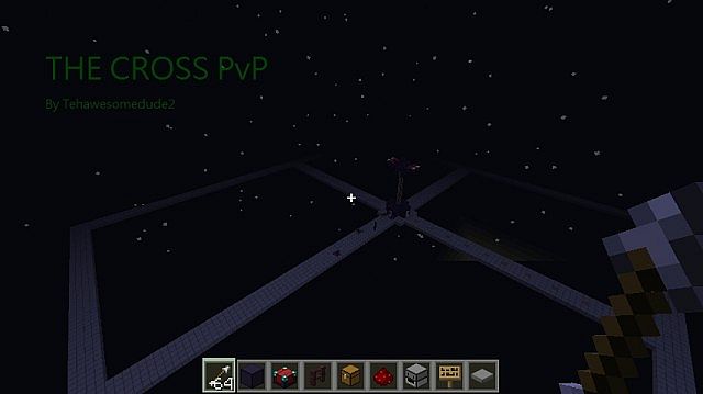 The Cross PvP Minecraft Map