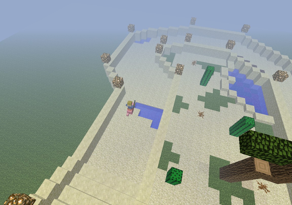 Desert Pig Raceway Minecraft Map