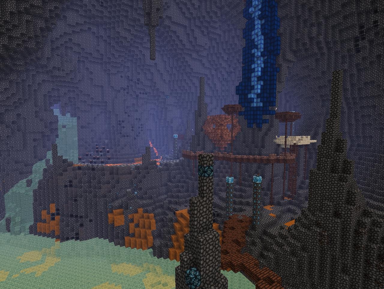 Redstones VS Diamonds PVP Cavern! {Contest} Minecraft Map