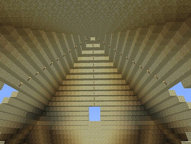 Famous Buildings - Pyramid with Sphinx Minecraft Map