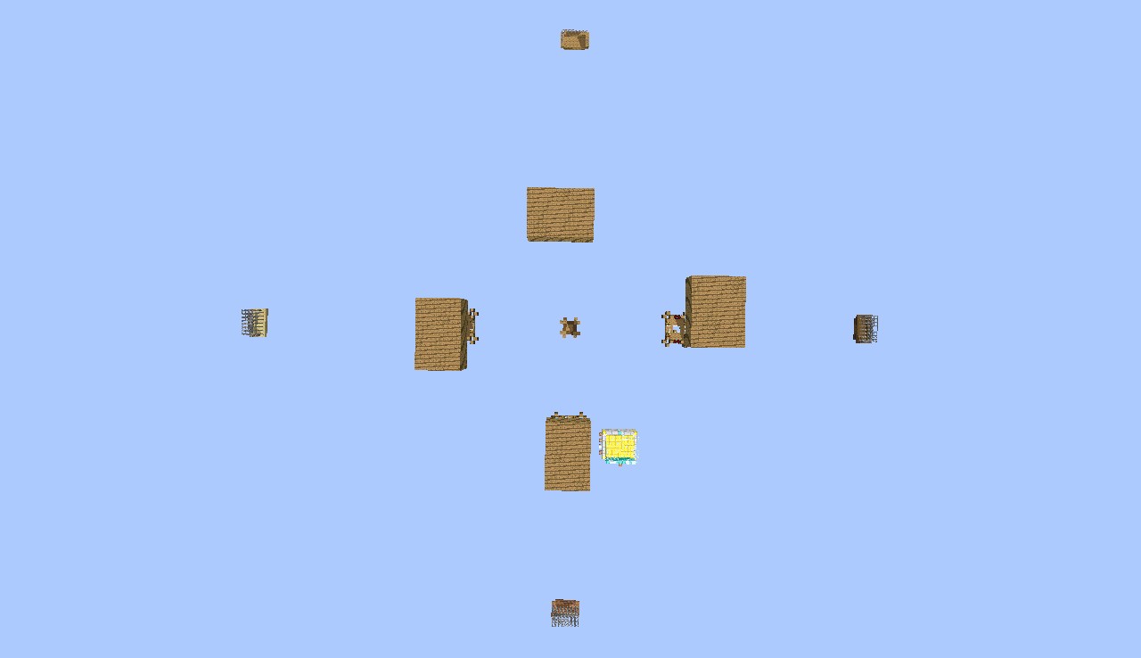 Minecraft Battle in the Sky Minecraft Map