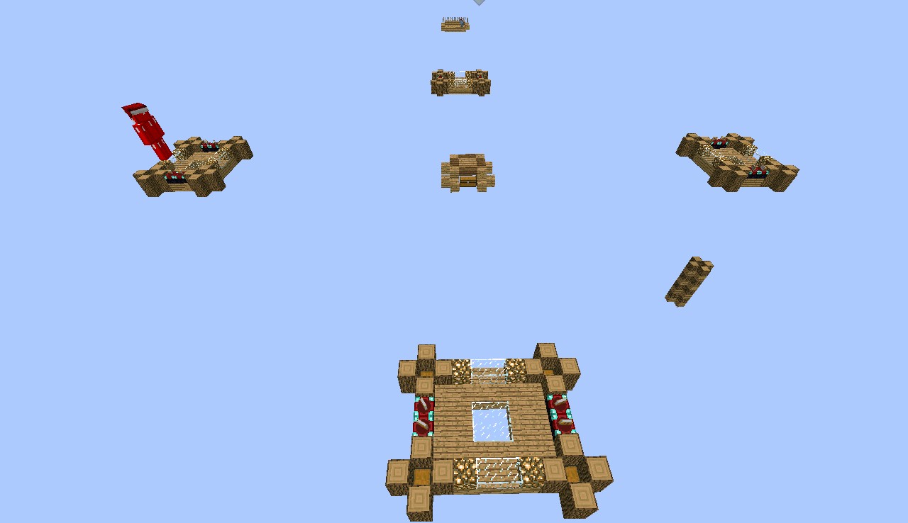 Minecraft Battle in the Sky Minecraft Map