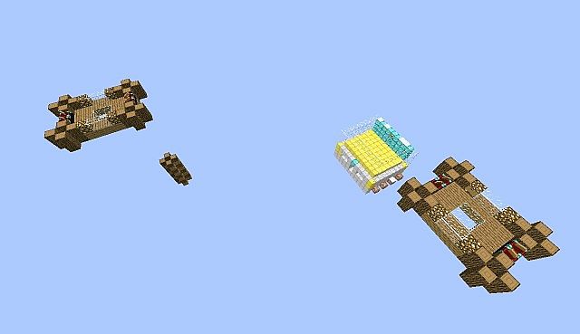 Minecraft Battle in the Sky Minecraft Map