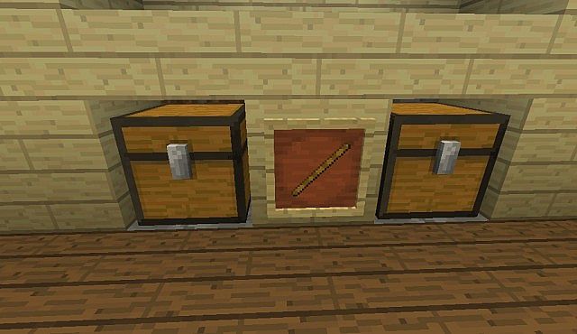 High-Detail Chest Room Minecraft Map