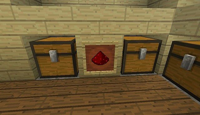 High-Detail Chest Room Minecraft Map