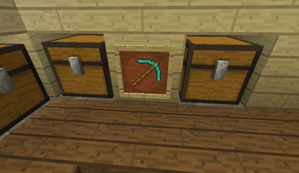 High-Detail Chest Room Minecraft Map