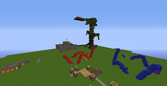 creative world Minecraft Map
