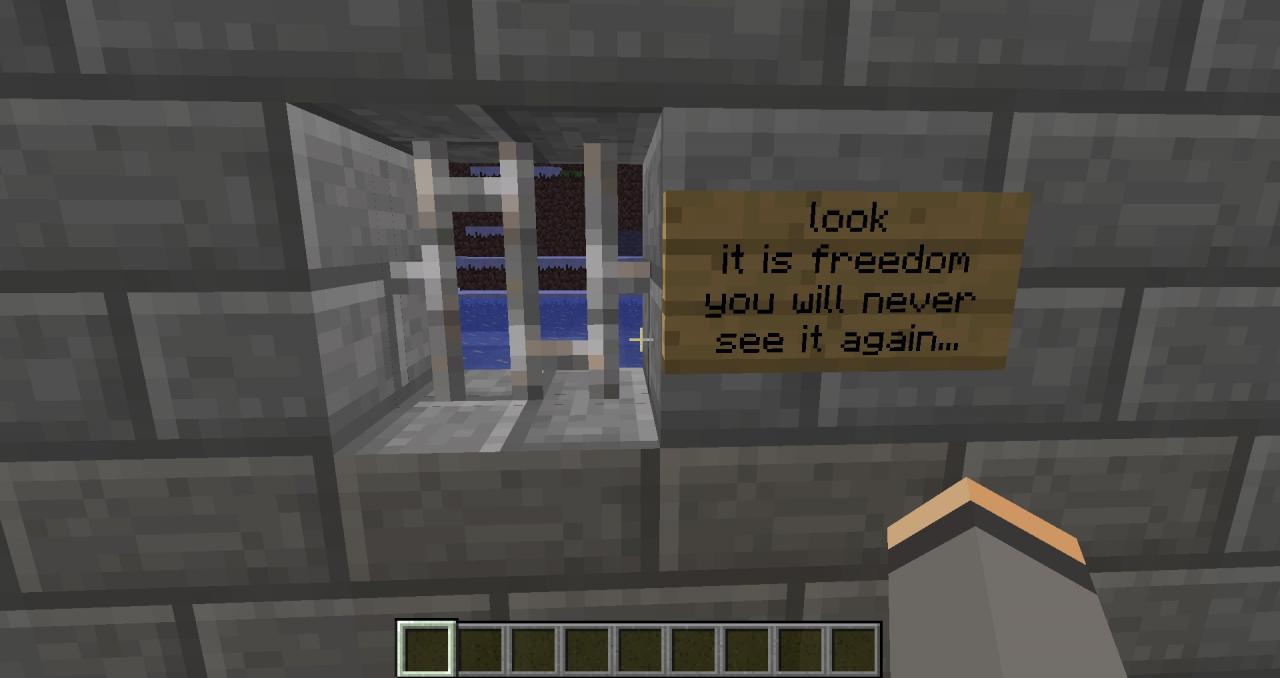 Zombie run Minecraft Map