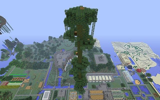 Giant Tree Minecraft Map