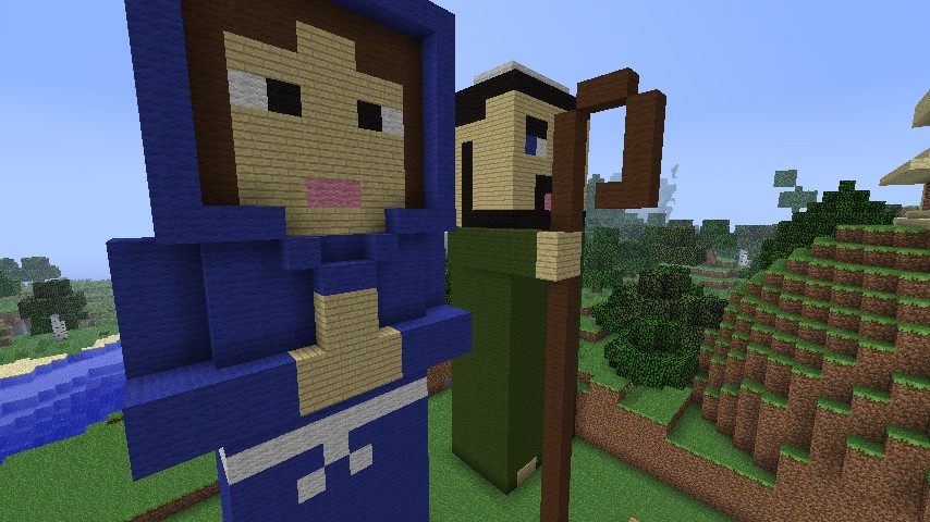 Baby Jesus Native scene Minecraft Map