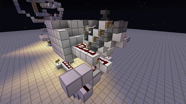 Semi-Automatic Anvil Re-loader Minecraft Map