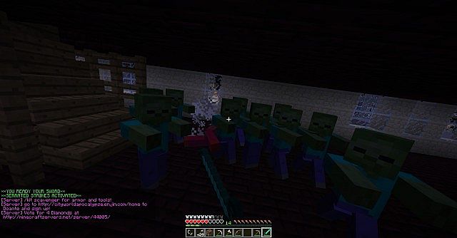 CityWorld Zombie Apocalypse Minecraft Server