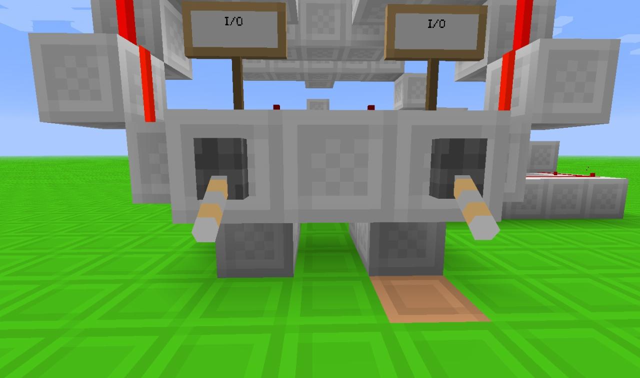 Full Adder (Original Design) Minecraft Map