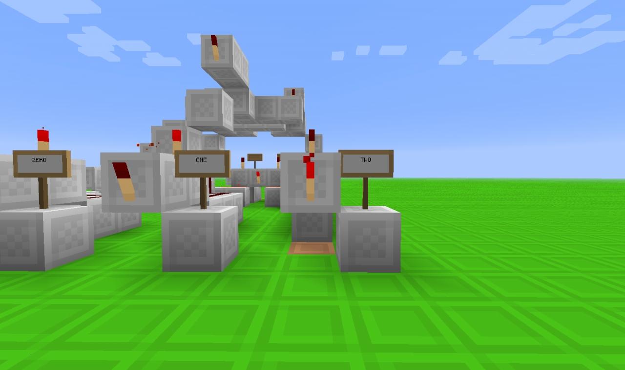 Full Adder (Original Design) Minecraft Map