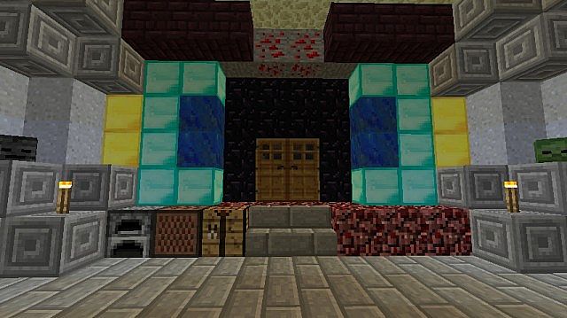 Awesome Cave Home Minecraft Map