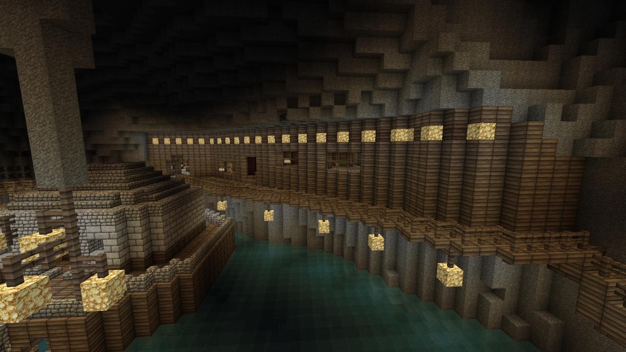 Dwarven Village [Caved in project Contest] Minecraft Map