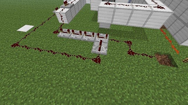 Simple Redstone Password System Minecraft Map