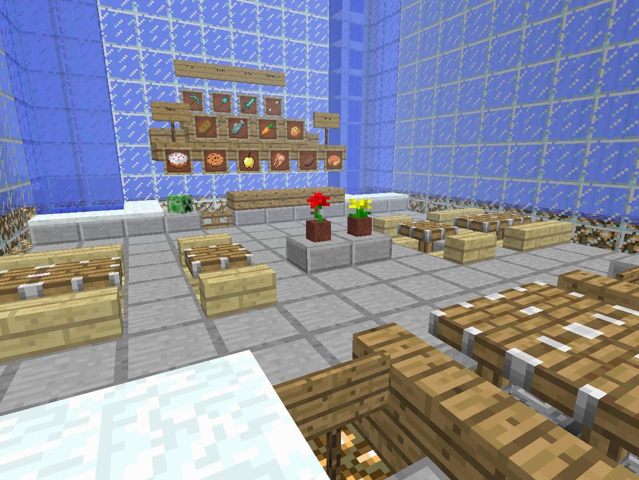 Underwater Restaurant Minecraft Map