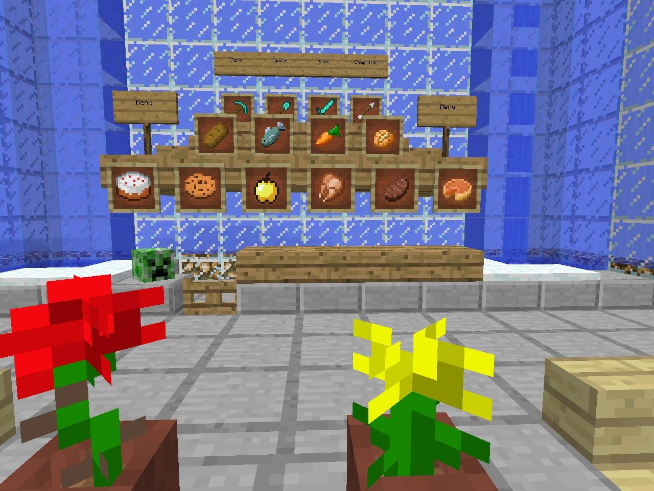 Underwater Restaurant Minecraft Map