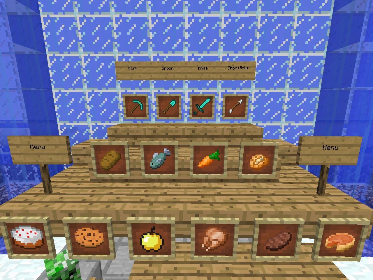 Underwater Restaurant Minecraft Map