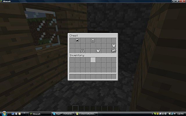 Village in the center of 6 different bioms Minecraft Map