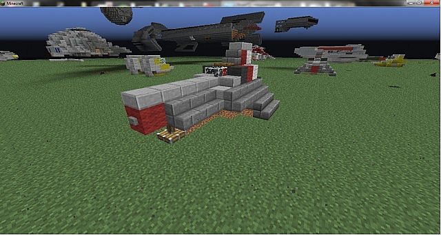 Battlestar Galactica: Viper Mk.1 Interceptor Minecraft Map