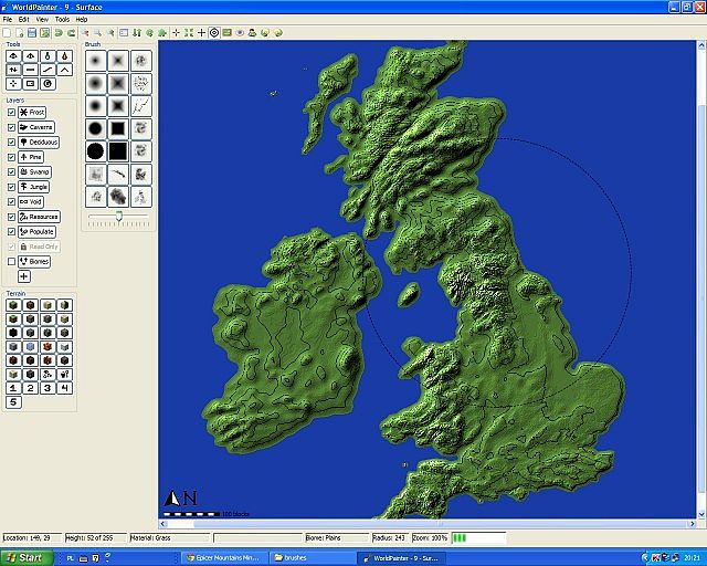 The United Kingdom Minecraft Map