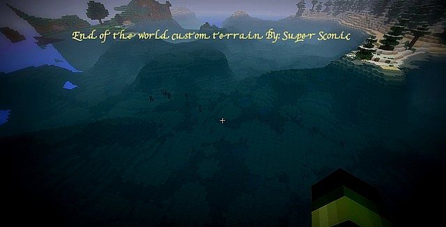 End of the World custom terrain Minecraft Map