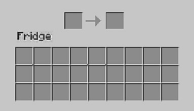 Minecraft Idea - Fridge/Freezer - Contest