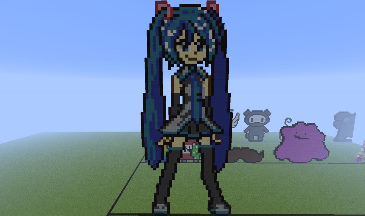 Hatsune Miku Minecraft Project