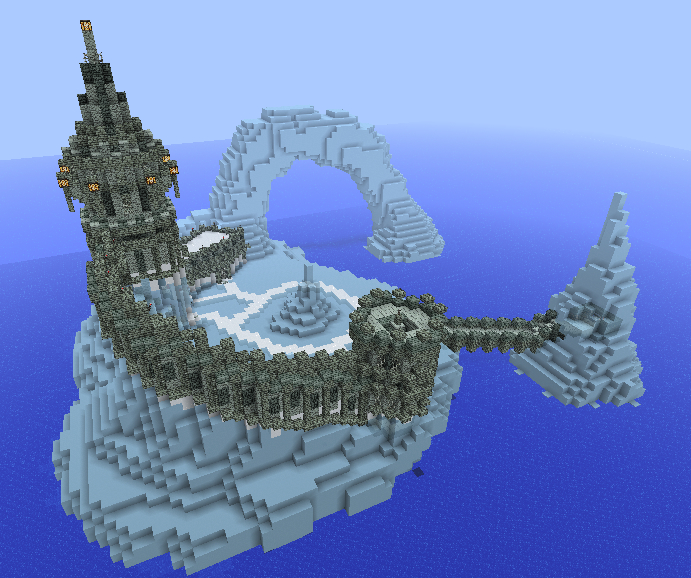 A Humble Iceberg Minecraft Map
