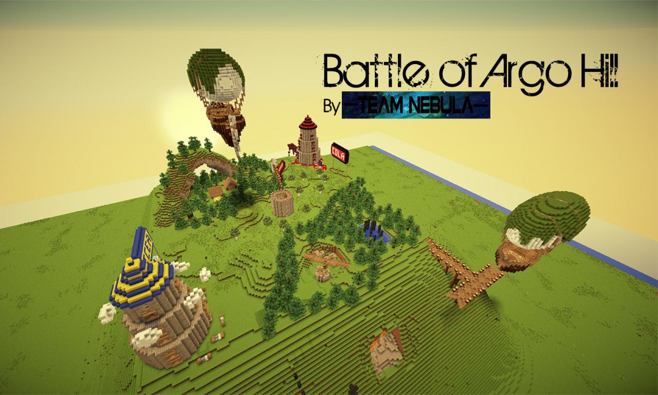 The Battle of Argo Hill- PVP Map Minecraft Map