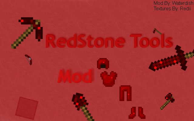 Redstone Tools [ModLoader] Minecraft Mod