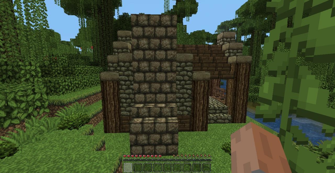 Medieval Jungle Cabin Minecraft Map