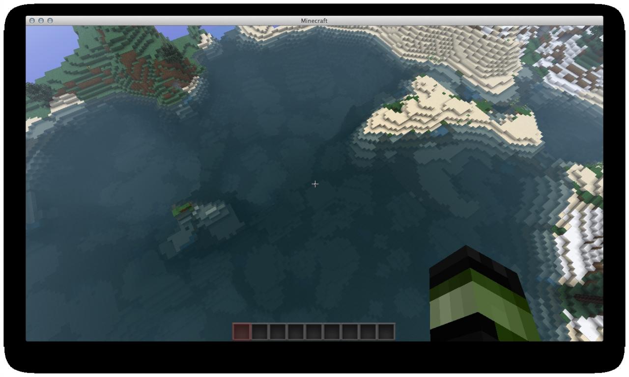 End of the World custom terrain Minecraft Map