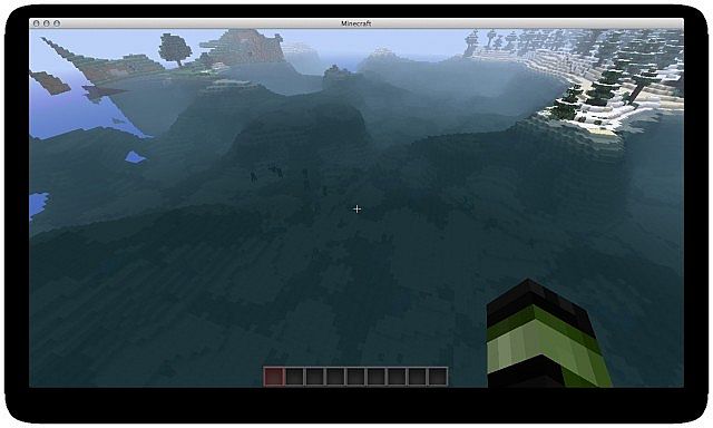 End of the World custom terrain Minecraft Map