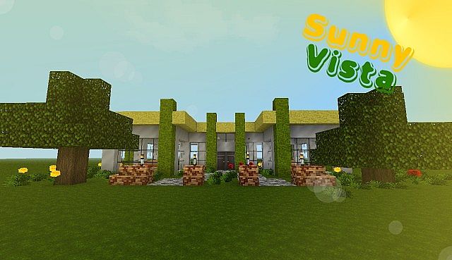Sunny Vista - Modern Home Minecraft Map