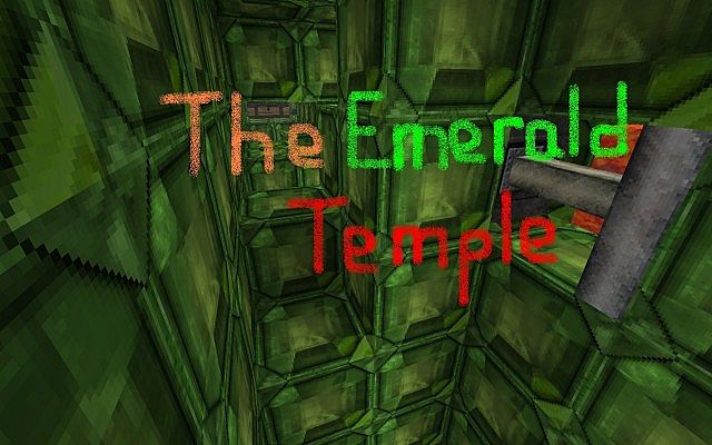 The Emerald Temple Minecraft Map