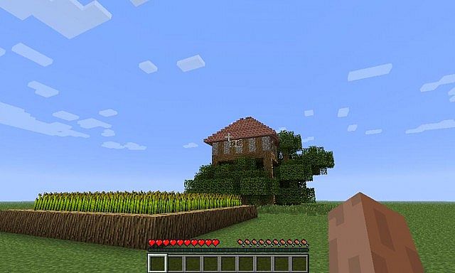 Tree House With Farm v1.0 Minecraft Map
