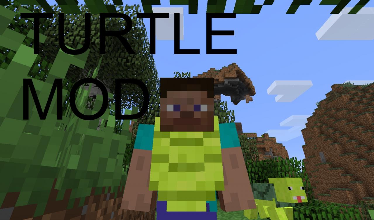 Turtle Mod! [1.4.5] V 0.9.1 NO MORE UPDATES SORRY Minecraft Mod
