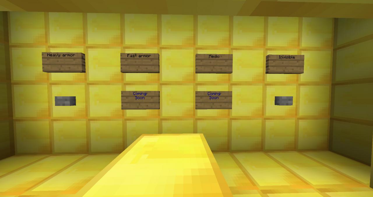 Redstone minigames: Three areas Minecraft Map