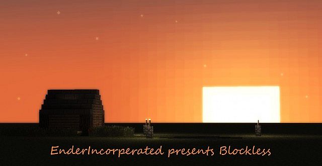 BLOCKLESS SURVIVAL Minecraft Map