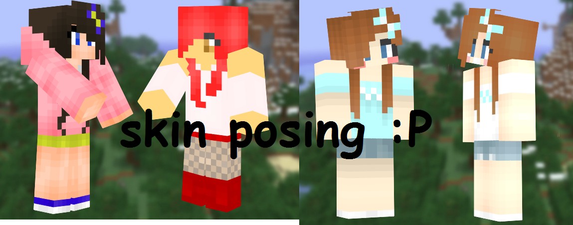 FAQS! how to pose skins Minecraft Blog