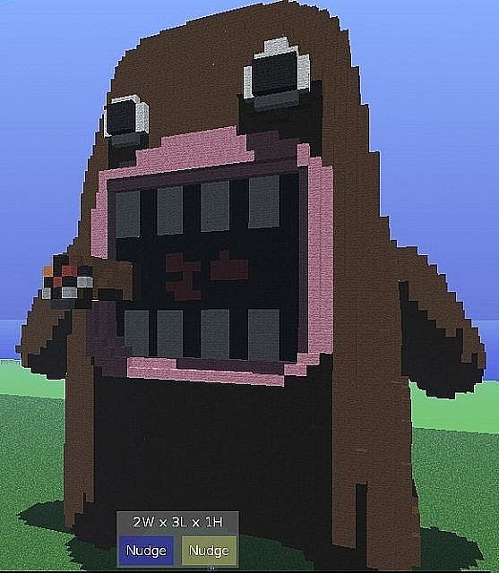 funny character Minecraft Map