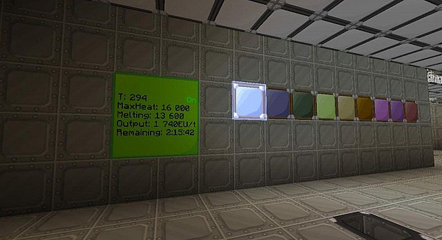 TEKKIT real time heatmeter / power monitor Minecraft Map