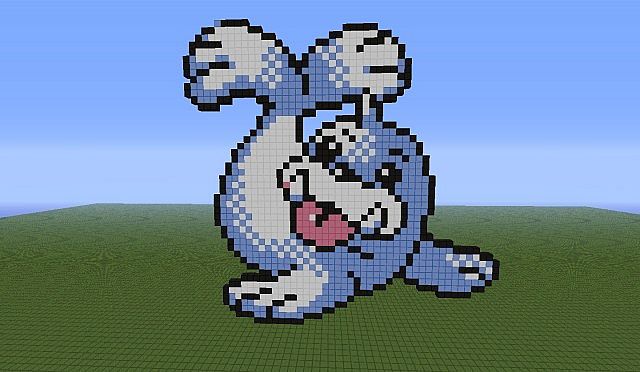 Pokemon Pixel Art (81 - 100) Minecraft Map