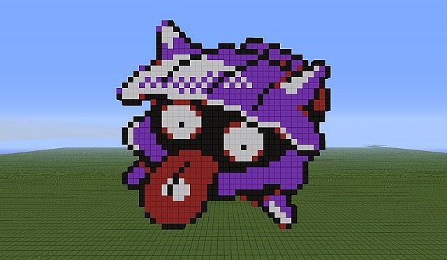 Pokemon Pixel Art (81 - 100) Minecraft Map