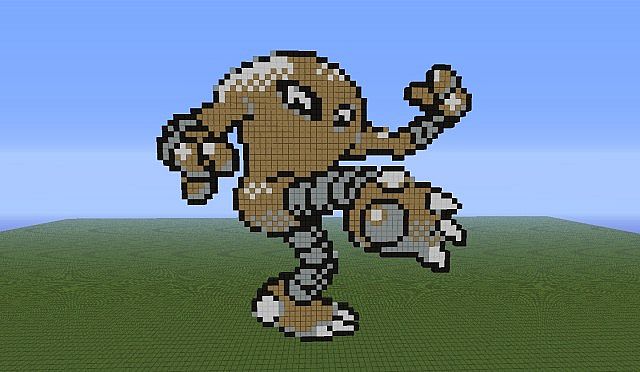 Pokemon Pixel Art (101 - 120) Minecraft Map