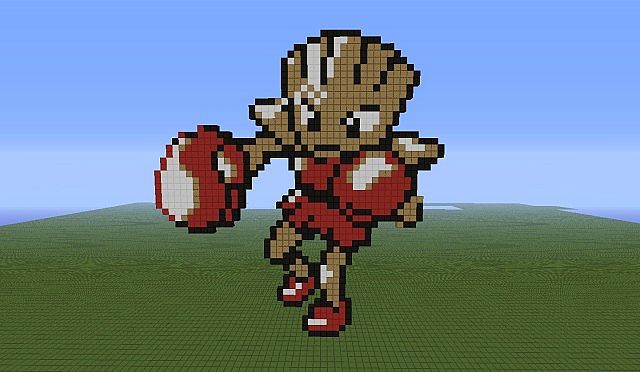 Pokemon Pixel Art (101 - 120) Minecraft Map